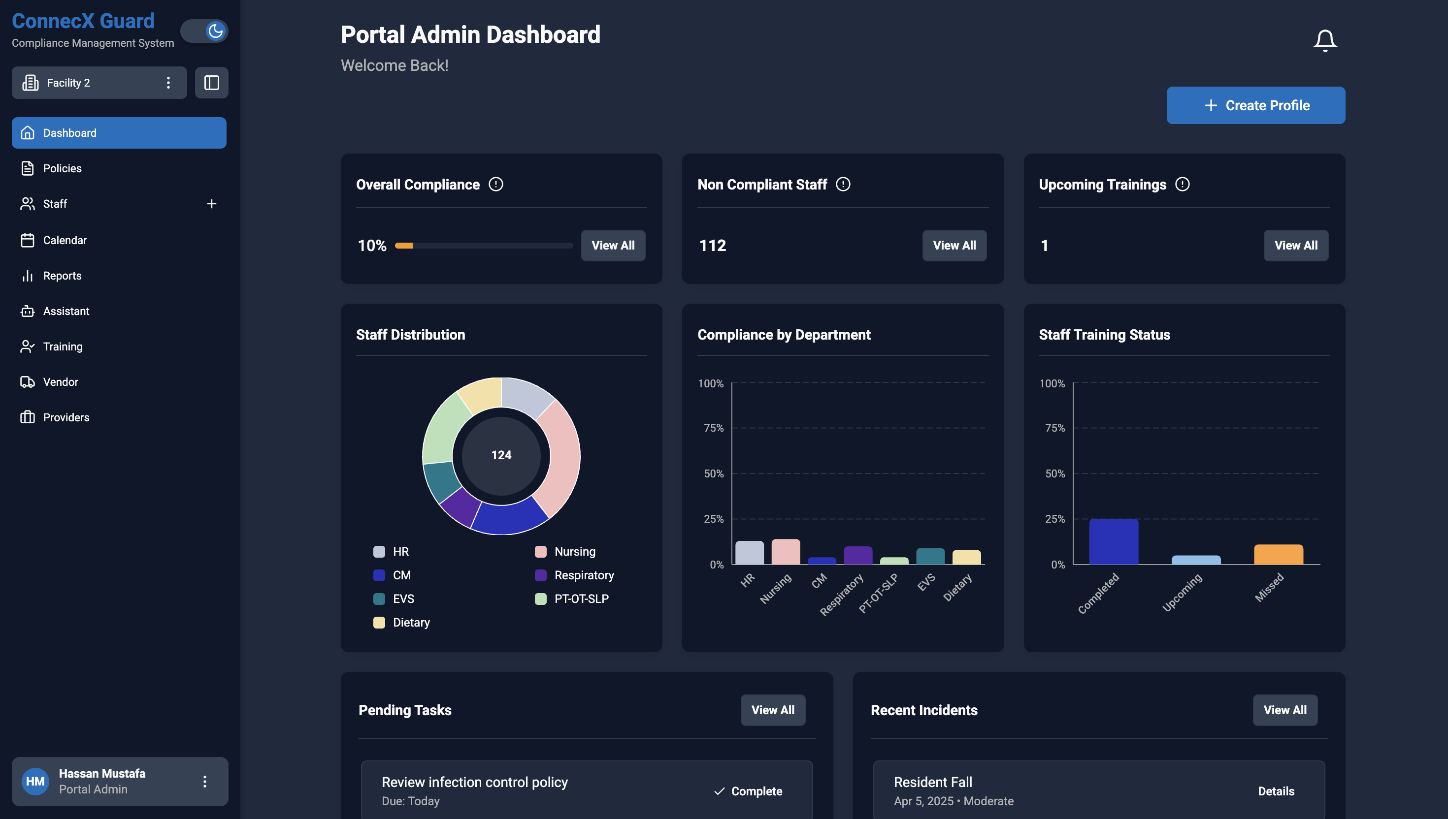 ConnecX Guard - Healthcare Compliance Automation